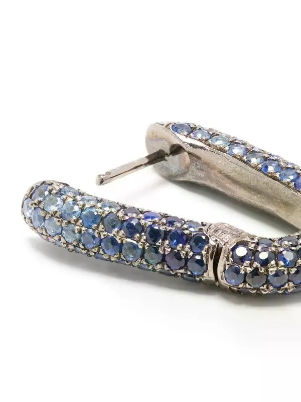 SELIM MOUZANNAR Link Sapphire Earrings