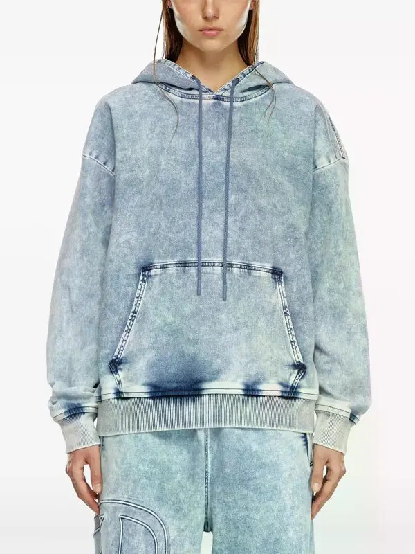 DIESEL® D-um-rib Denim Hoodie