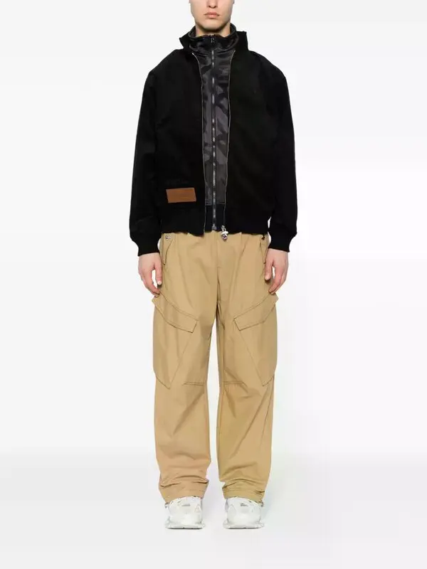 AAPE BY *A BATHING APE Cotton Logo-patch Bomber Jacket
