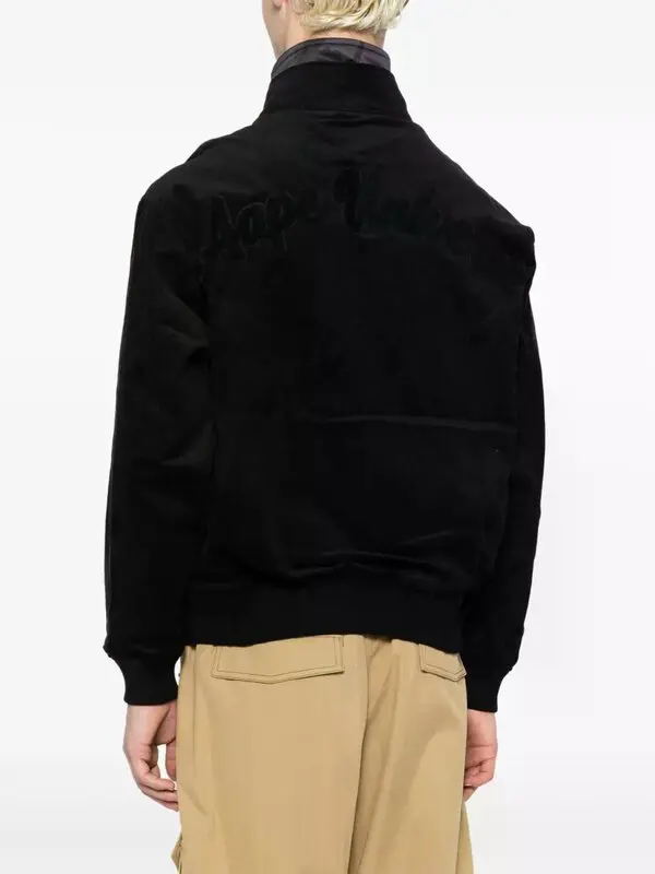AAPE BY *A BATHING APE Cotton Logo-patch Bomber Jacket