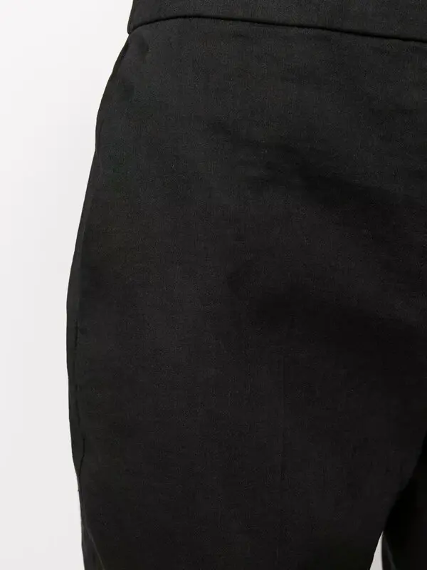 Theory Tailored Cropped Trousers - Black