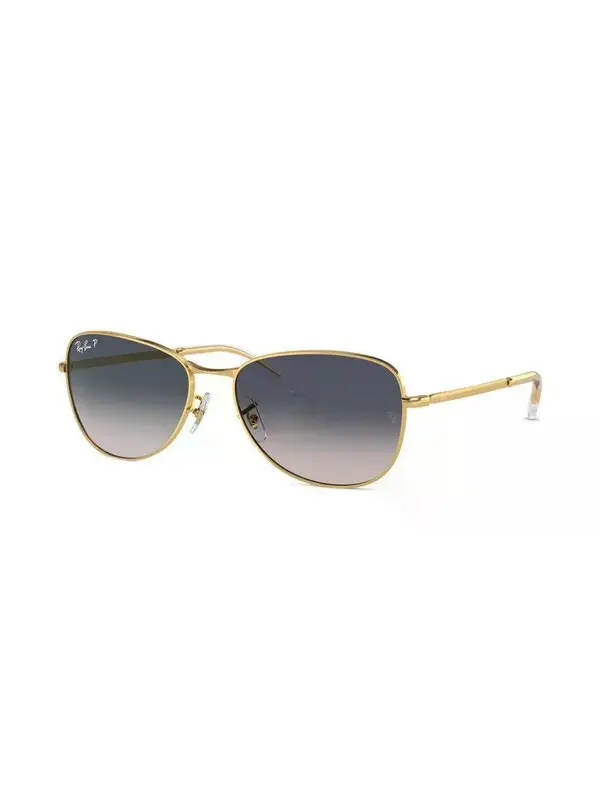 Ray-ban Aviator Sunglasses With -tone Metal Frame