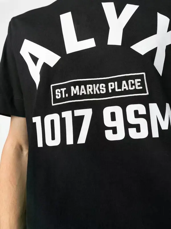 1017 Alyx 9sm Techno Logo-print T-shirt