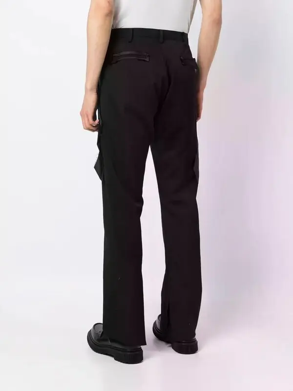 SULVAM Straight-leg Wool Trousers