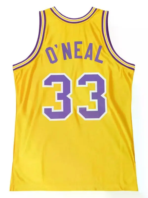 Mitchell & Ness Ncaa Lsu Tigers 1990 Shaquille O'neal Jersey - Yellow