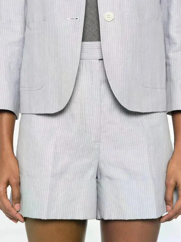 Thom Browne Pinstriped Tailored Shorts