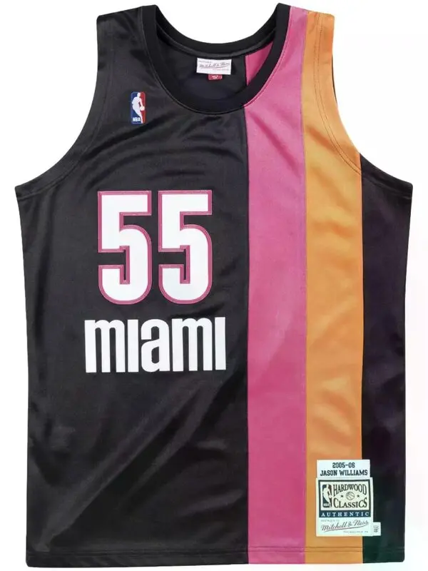 Mitchell & Ness Miami Heat 05 Jason Williams Authentic Alternate Jersey - Black