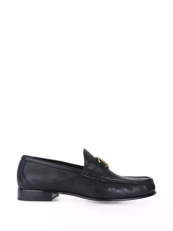 Valentino Garavani Vlogo Signature Loafers - Black