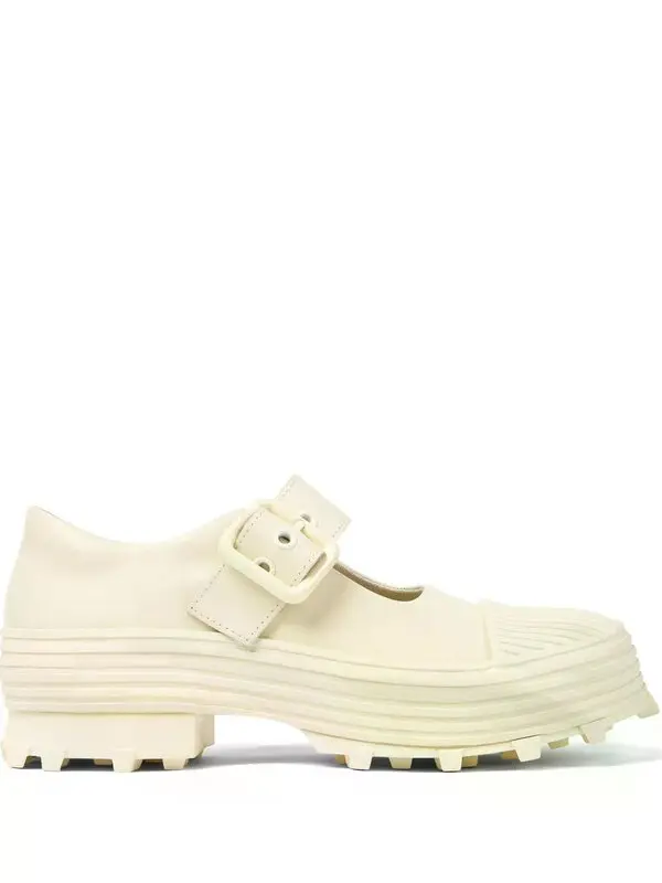 Camper Traktori Loafers With Side Buckle - Neutrals