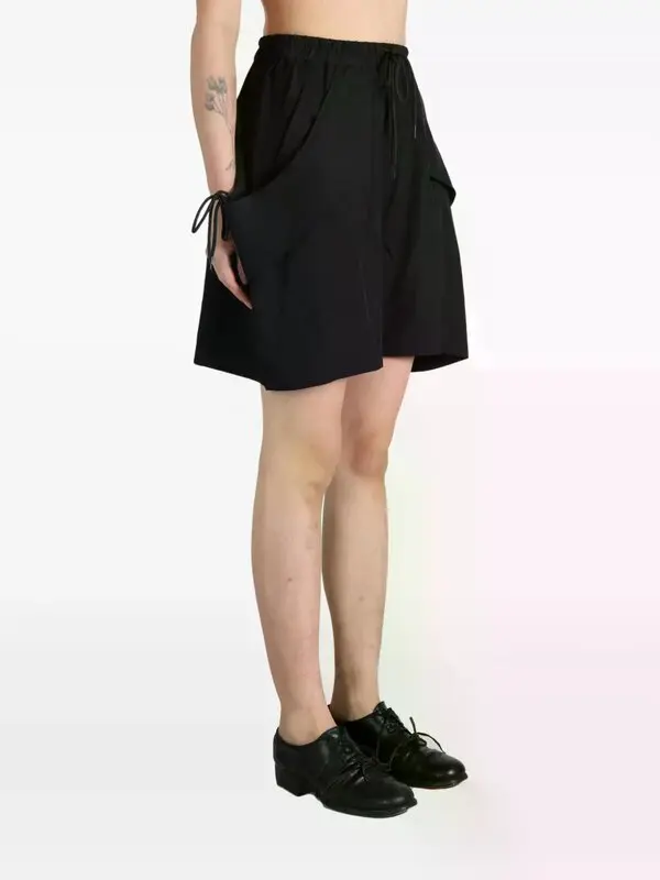 Y3 Side Pocket Shorts With Drawstring Waistband