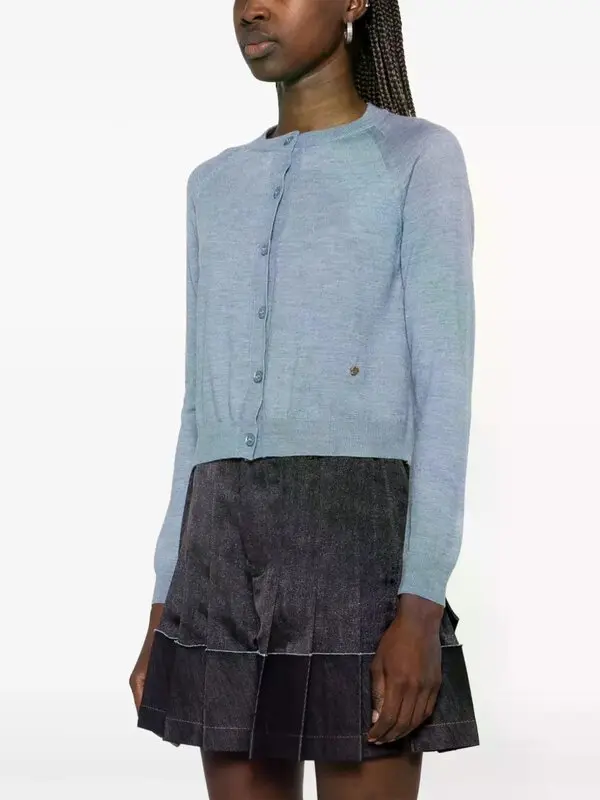 Moschino Crew Neck Cardigan