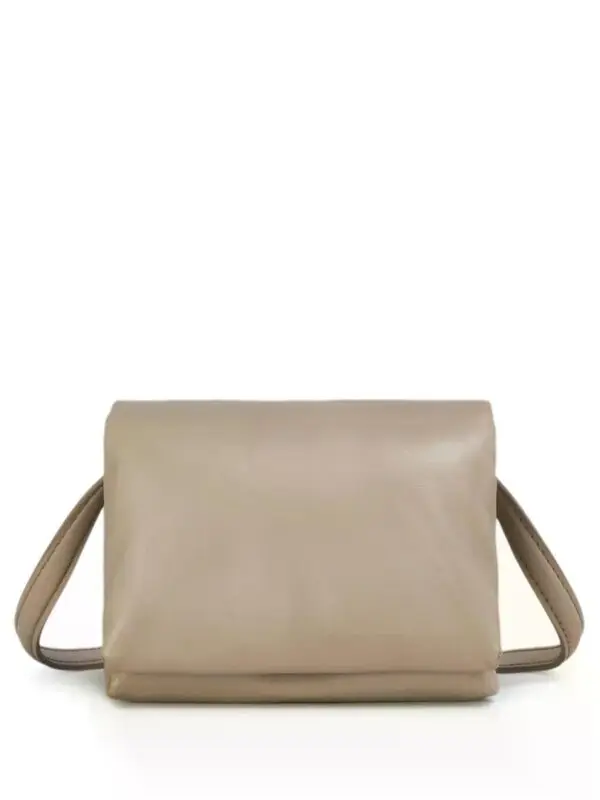 Marni Prisma Mini Leather Clutch - Neutrals