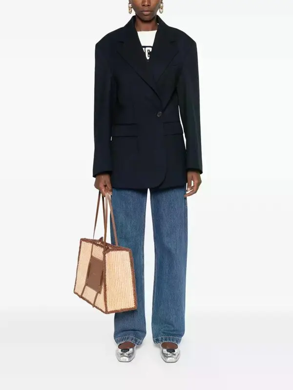 P.a.r.o.s.h Single-breasted Virgin Wool Blazer