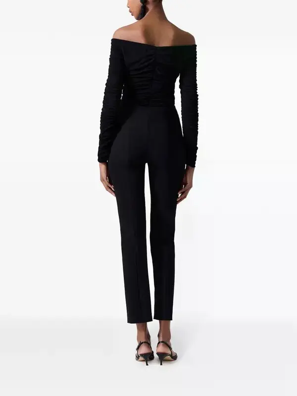 Carolina Herrera Ruched Off-shoulder Top