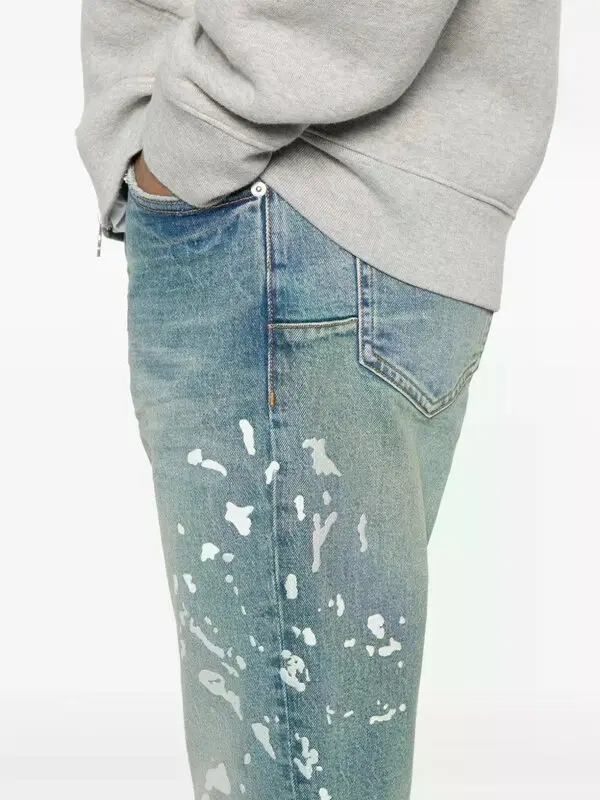 PURPLE BRAND Embroidery Detail Jeans