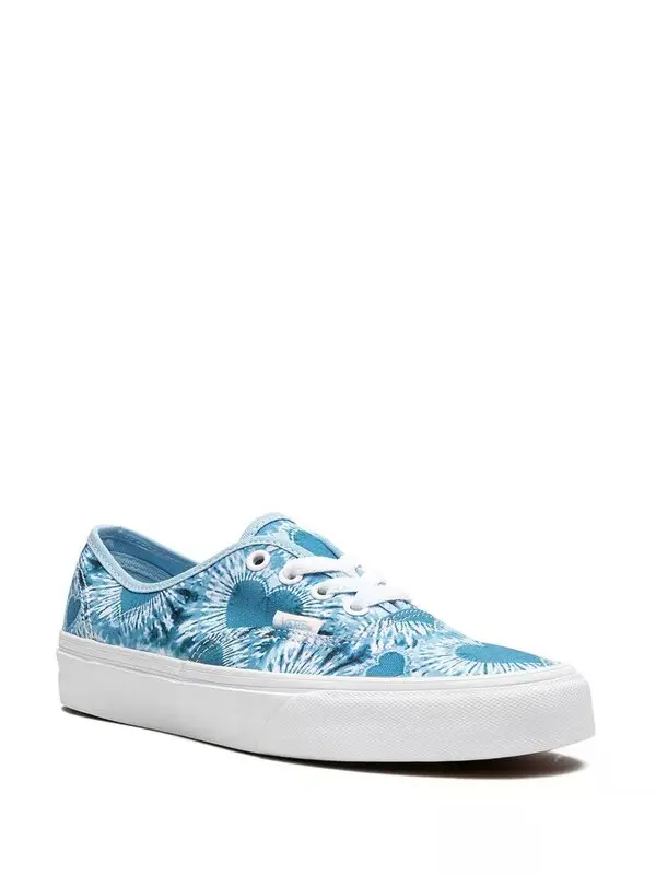 VANS Authentic Tie-dye Heart Sneakers - Blue