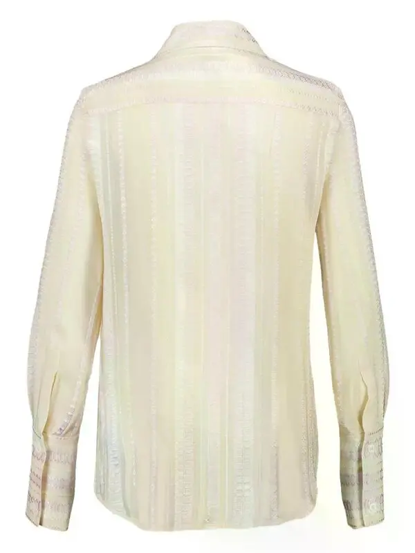 Zeus+dione Textured Button-up Shirt