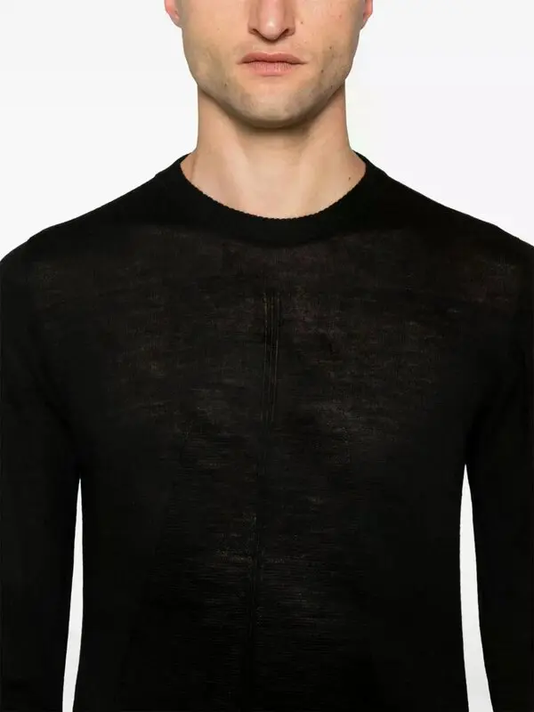 Rick Owens Virgin Wool Jumper