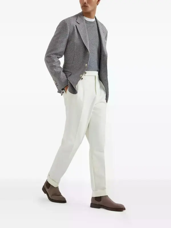 Brunello Cucinelli Cashmere Crew Neck Jumper - Grey