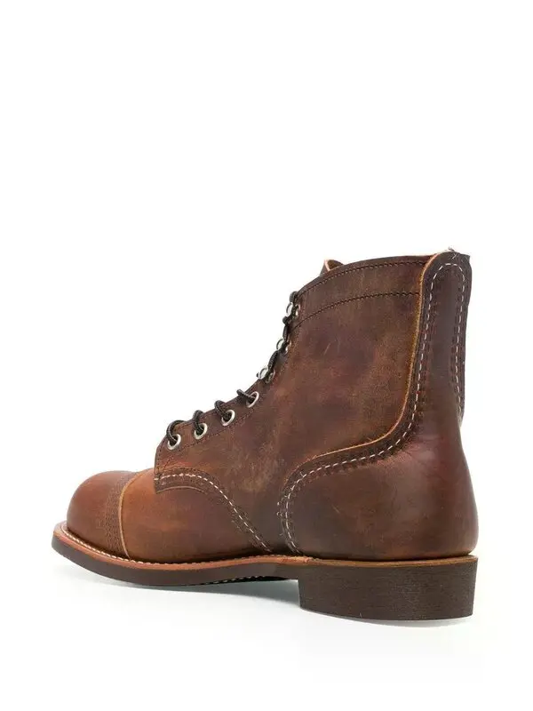 Red Wing Leather Lace-up Ankle Boots
