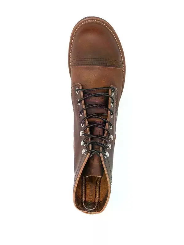 Red Wing Leather Lace-up Ankle Boots