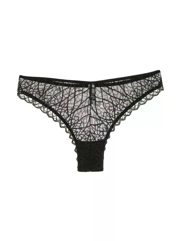 DOLCI FOLLIE Zebra Brazilian Briefs