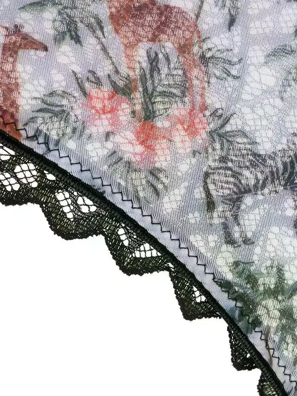 DOLCI FOLLIE Zebra Brazilian Briefs