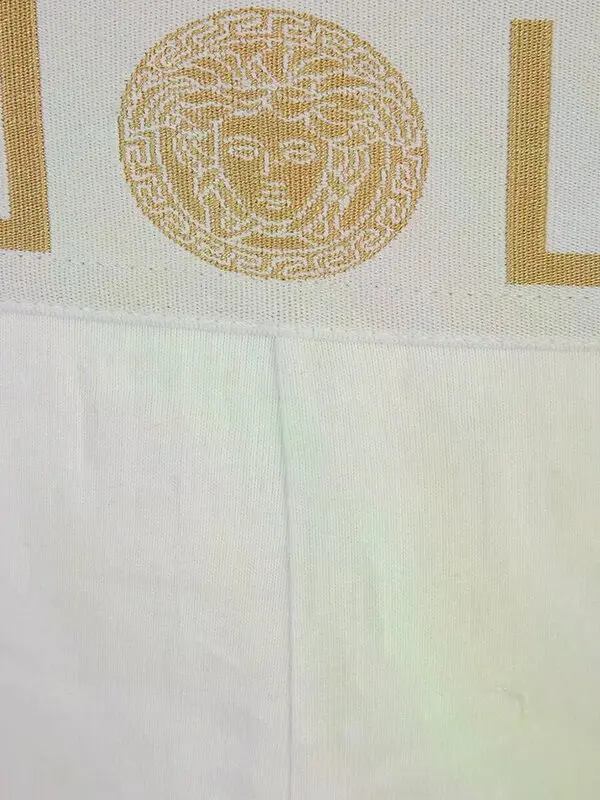 Versace Greca Border Jockstrap - White