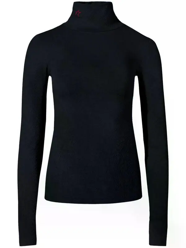 Perfect Moment Star-embroidered Thermal Top