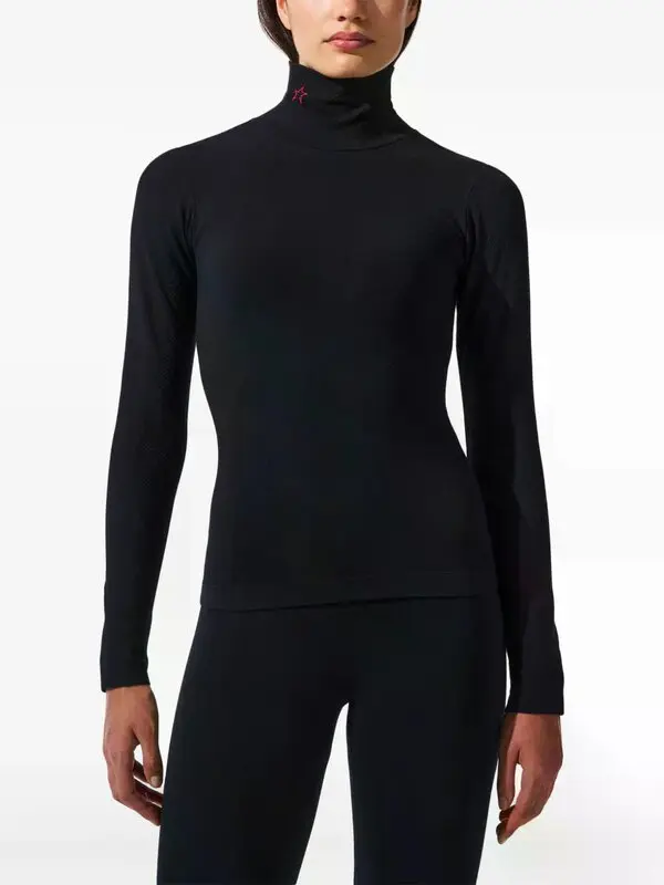 Perfect Moment Star-embroidered Thermal Top