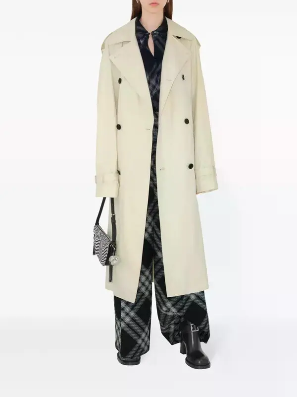 Burberry Double-breasted Cotton Trench Coat