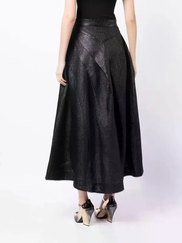 Shiatzy Chen Asymmetric Wrap Skirt