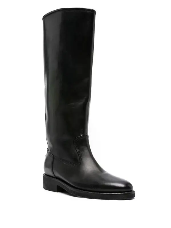 GOLDEN GOOSE 35mm Leather Knee-high Boots