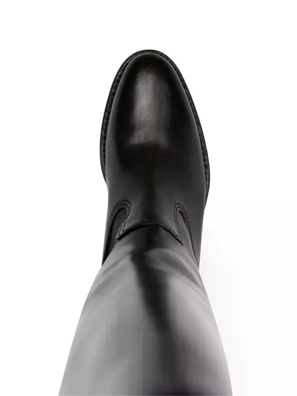 GOLDEN GOOSE 35mm Leather Knee-high Boots