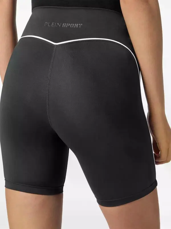PLEIN SPORT Cycling Shorts With Trim Detail