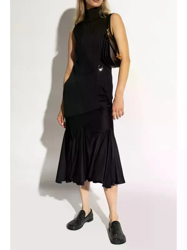JW Anderson Crystal-embellished Loafers - Black