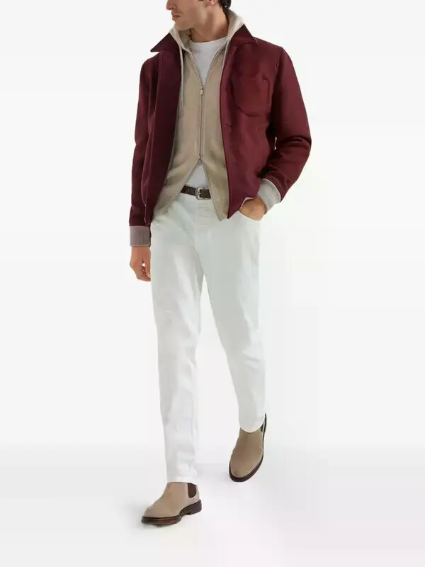 Brunello Cucinelli Cashmere Zip-up Hoodie - Neutrals