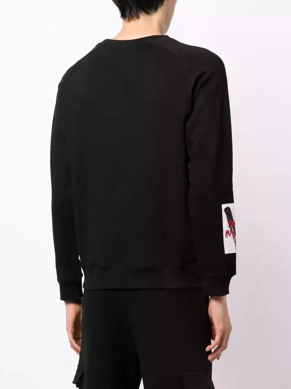 PORTS V Logo Paint Splatter Sweatshirt