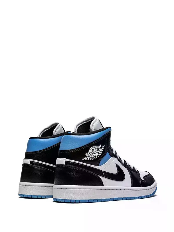 JORDAN 1 Mid Sneakers - Black