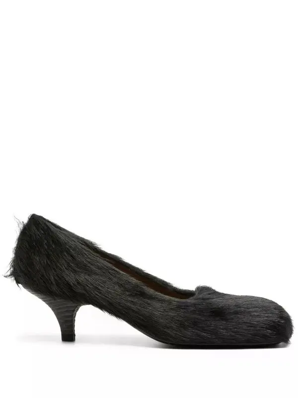 Marsèll 50mm Tillo Embellished Calf Hair Pumps - Black