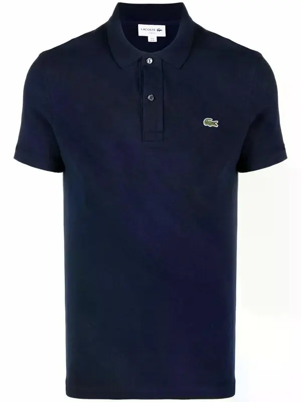 Lacoste Logo-embroidered Polo Shirt - Blue