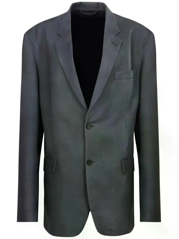 MAISON MARGIELA Four-stitch Single-breasted Blazer - Grey