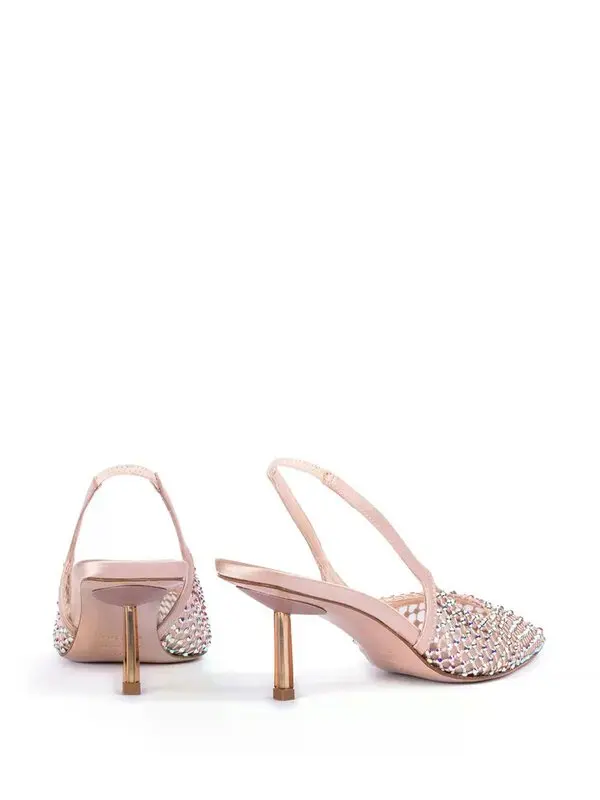 LE SILLA Gilda Crystal-embellished Pumps