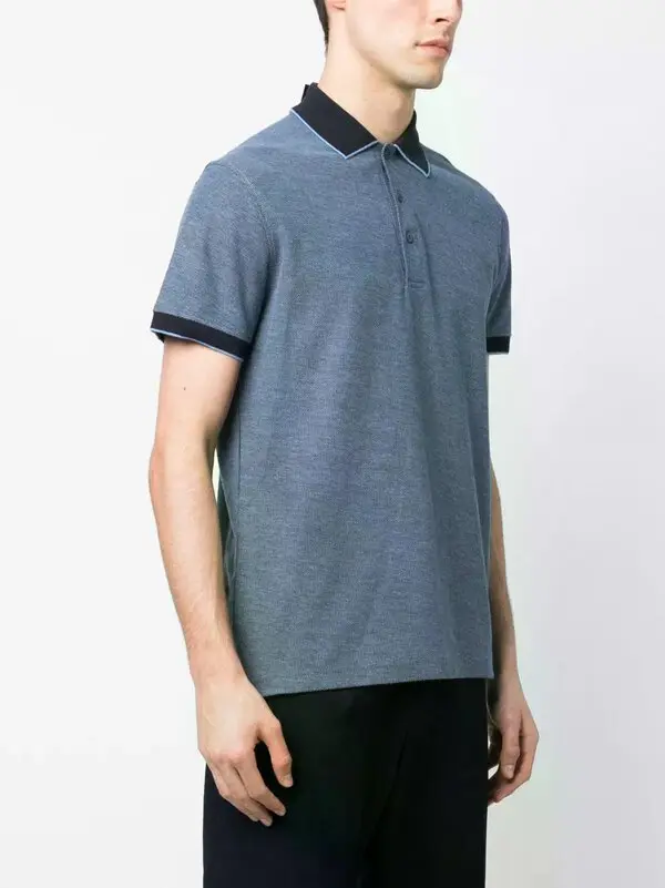 Tommy Hilfiger Logo-patch Cotton Polo Shirt