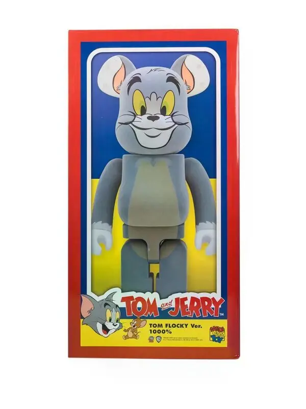 MEDICOM TOY Tom 10 Be@rbrick Figure - Grey