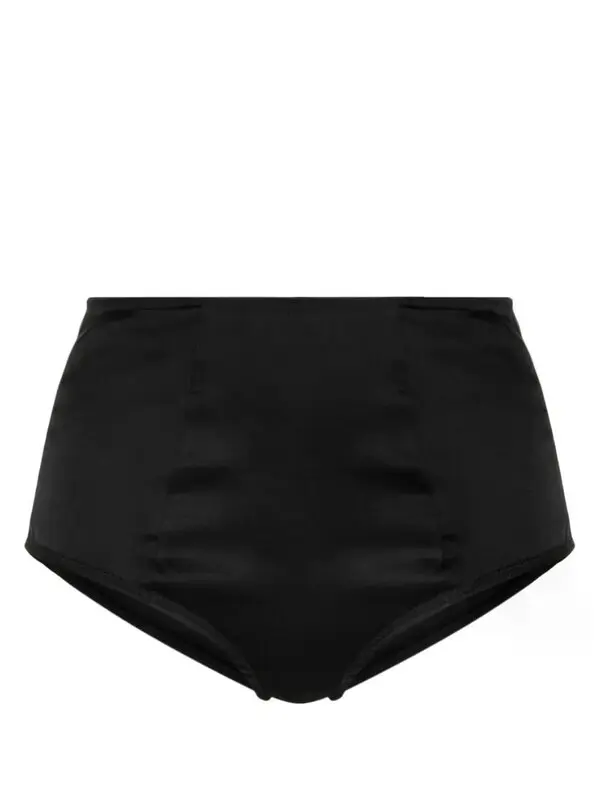 Kiki De Montparnasse Tous Les Jours High-waisted Briefs - Black