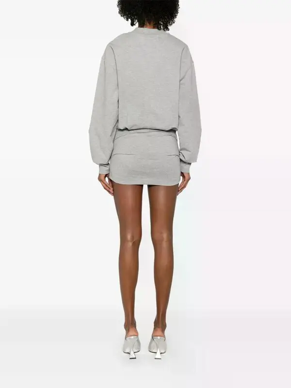 Attico Draping Mini Dress
