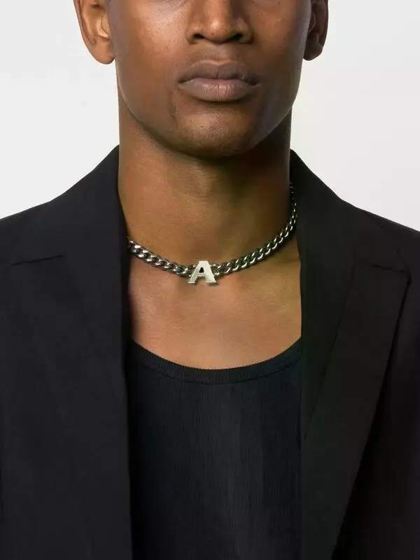1017 Alyx 9sm Tone Chain-link Necklace With Buckle Clasp
