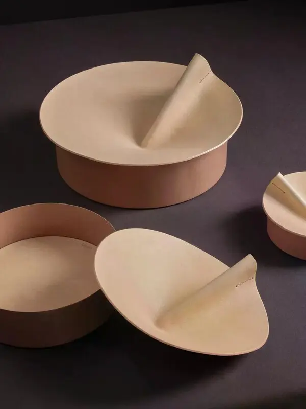UNIQKA Large Rotonda Circular Trinket Box