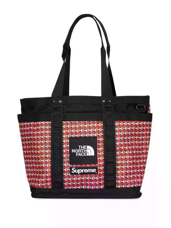 Supreme X The North Face Studded Explore Utility Tote Bag - Red